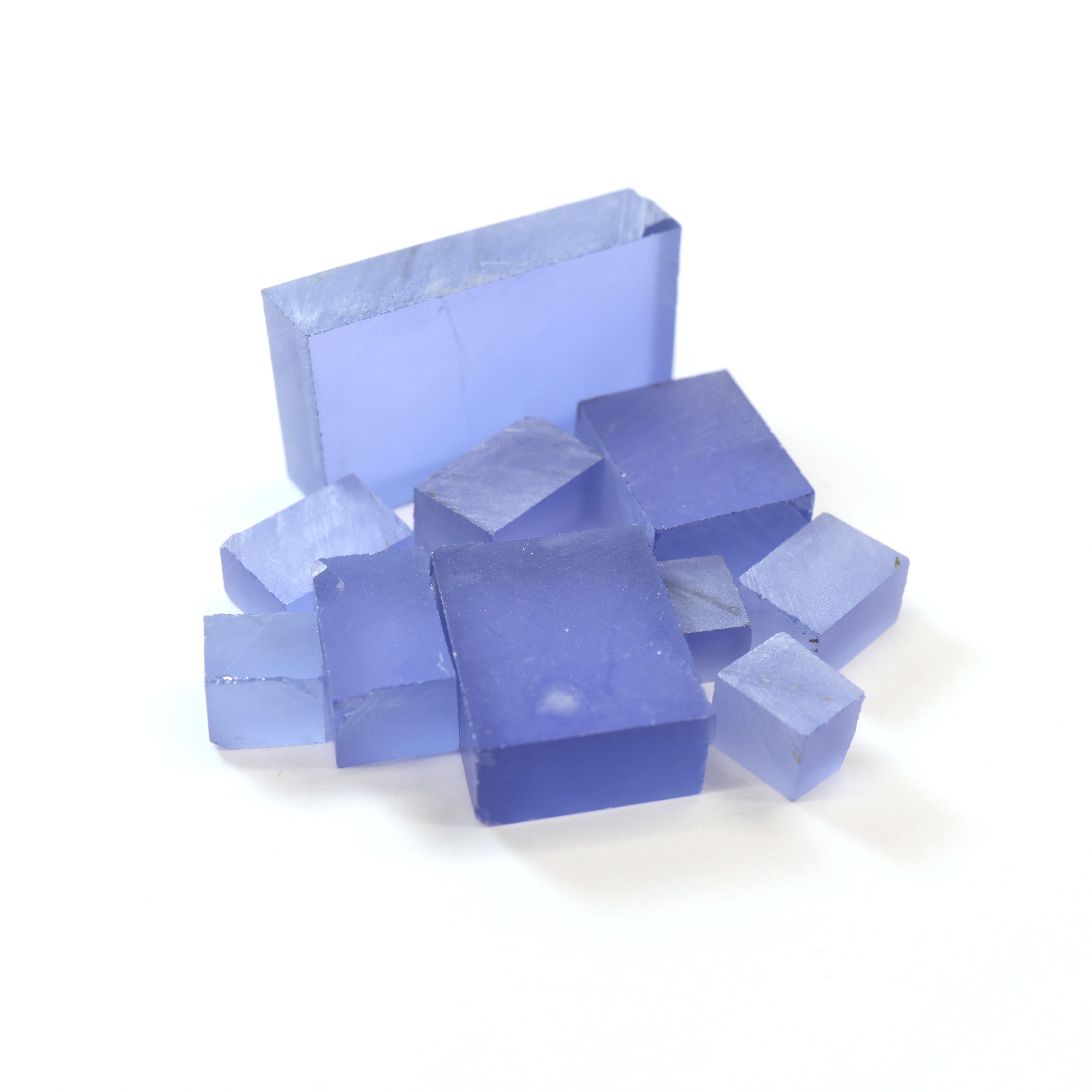 Light Blue Czochralski Pulled Sapphire - Grade A - Faceting Rough – Tom ...